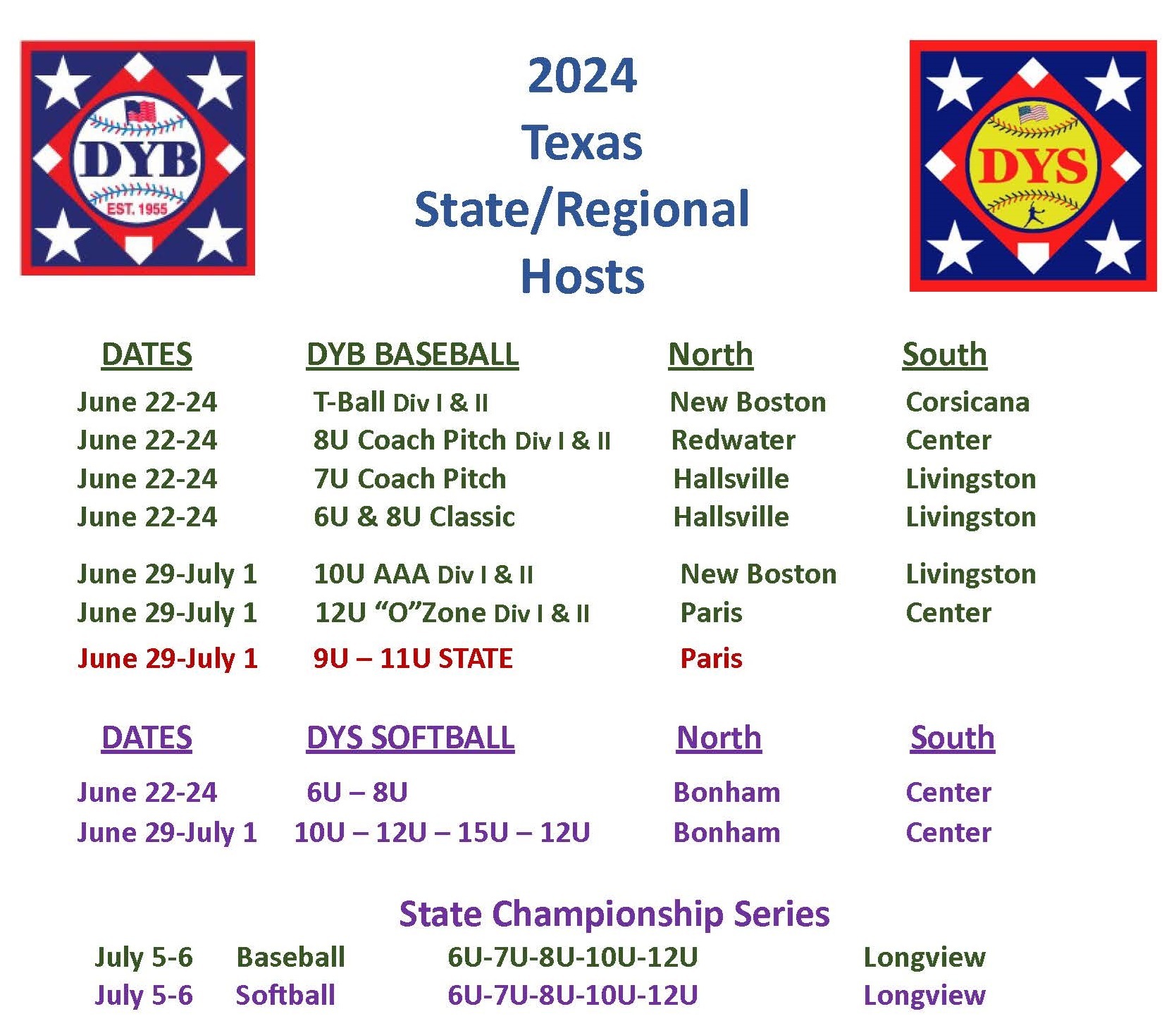 Diamond Youth Baseball (DYB) - Premier Recreational Youth Baseball ...